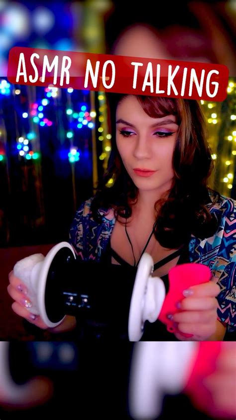 Asmr No Talking L Ear Massage With Sponge L Good Vibes