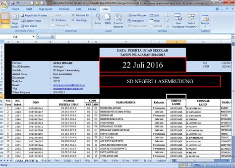 Contoh Soal Excel Untuk Tes Kerja Dan Jawabannya Bazaarkasap
