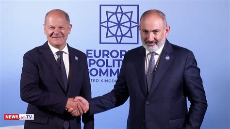 Փաշինյանը Մեծ Բրիտանիայում հանդիպել է Շոլցին Youtube