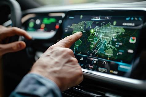 Premium Photo A Person Is Using A Map On A Tablet That Says Travel