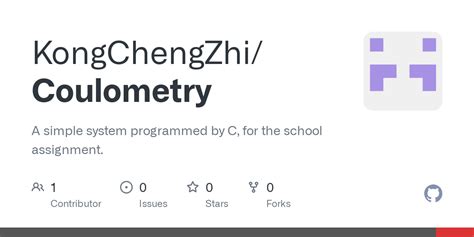 Github Kongchengzhi Coulometry A Simple System Programmed By C For The School Assignment