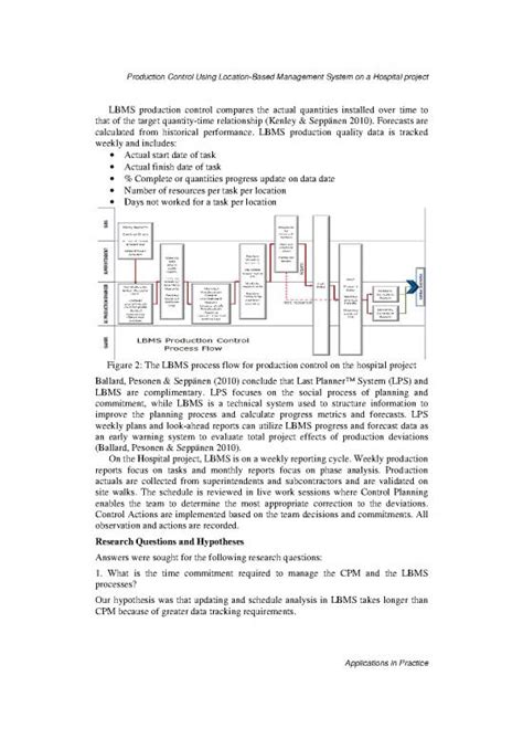 Critical Path Method Construction Example Pdf 87666 Kala Et A 2012 Production Control Using