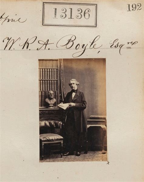 Npg Ax62777 William Robert Augustus Boyle Portrait National