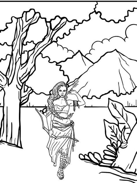 Artemis Goddess Of Forest