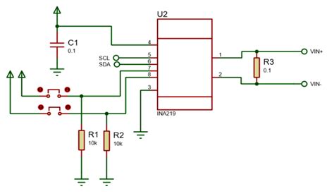 Ina219 Current Sensor Proteus Library Easy And Enhanced Model Electronics Tree