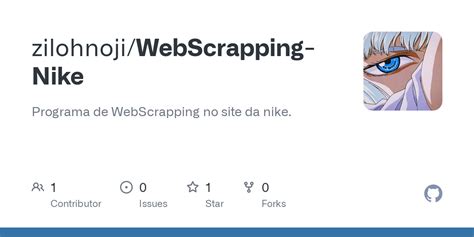 Github Zilohnojiwebscrapping Nike Programa De Webscrapping No Site Da Nike