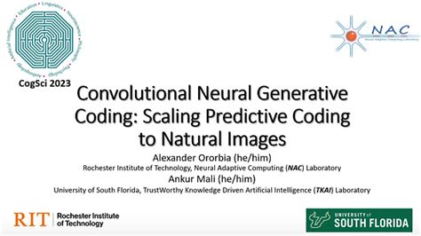 Underline Convolutional Neural Generative Coding Scaling Predictive Coding To Natural Images