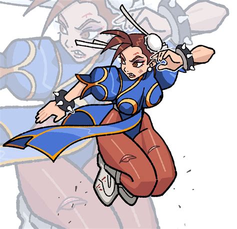 3rd Strike Chun Li By Drawbuster On Newgrounds