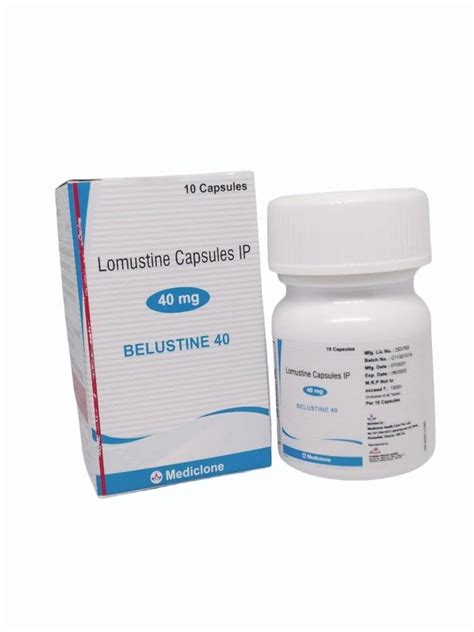 40 Mg Lomustine Capsules At Rs 1125box Bhatsa Colony Kalyan Id