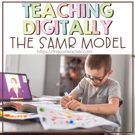 Teaching Digitally All About The Samr Model The Owl Teacher