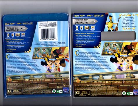 Disneys Mickey Donald Goofy The Three Musketeers 10th Anniversary Blu