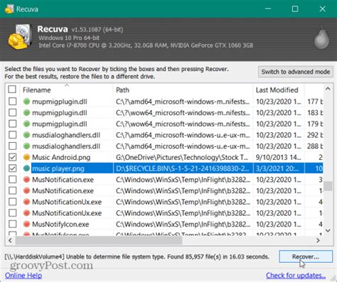 How To Recover Deleted Files On Windows With Recuva