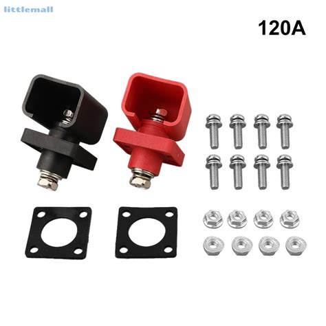 Llma 2ชิ้นผ่านผนังแบตเตอรี่พลังงานการจัดเก็บเทอร์มินัลทองแดงเชื่อมต่อกระแสไฟสูง Shopee Thailand