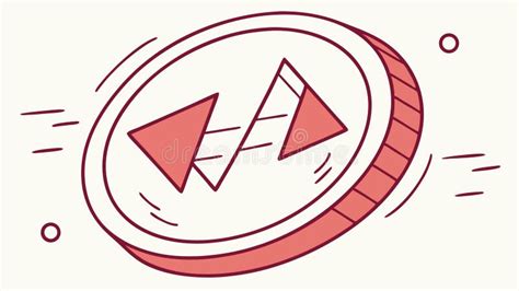 Fast Forward Rewind Media Control Circular Icon Vector Design