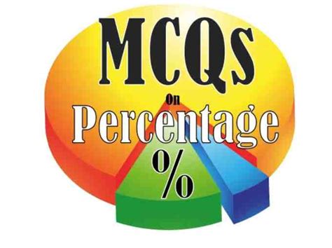 Percentage Class 7 Rs Aggarwal Exe 9d Mcqs Goyal Brothers Icse Maths