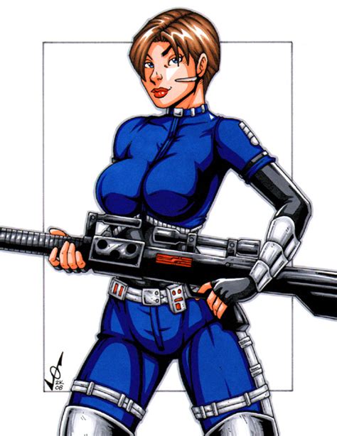 Joanna Dark Commission By Gb2k On Deviantart