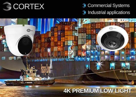 Commercial And Industrial Surveillance Systems From Cortex With H 265 Compression Analytics And