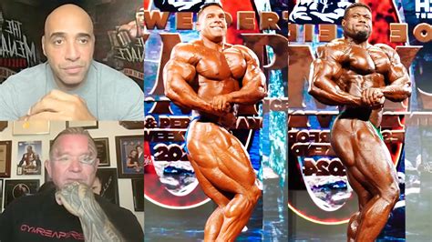 Dennis James Lee Priest Believe Top Heavy Derek Lunsford Went Backwards At 2024 Mr Olympia
