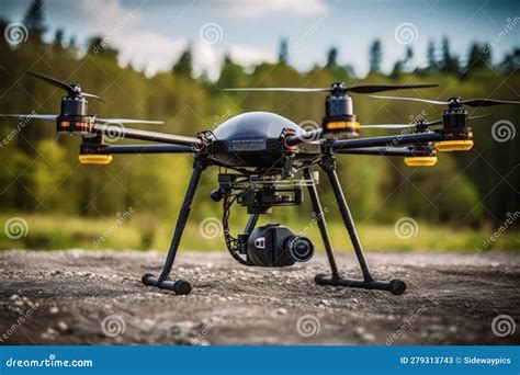 Autonomous Drones And Artificial Intelligence Generative Ai Stock Illustration Illustration