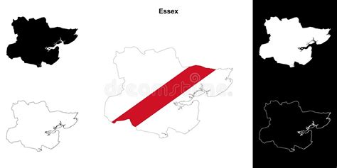 Essex Map Stock Illustrations 420 Essex Map Stock Illustrations