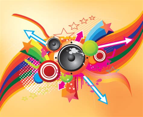 Retro Music Art