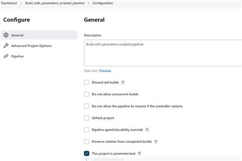Parameterization In Jenkins Job KTEXPERTS