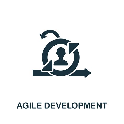 Agile Development Icon From Digitalization Collection Simple Line Agile Development Icon For