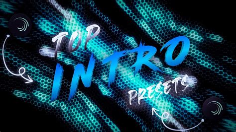 Top Intro Template Alight Motion Alight Motion Intro Templates Intro Aadisvfx Youtube