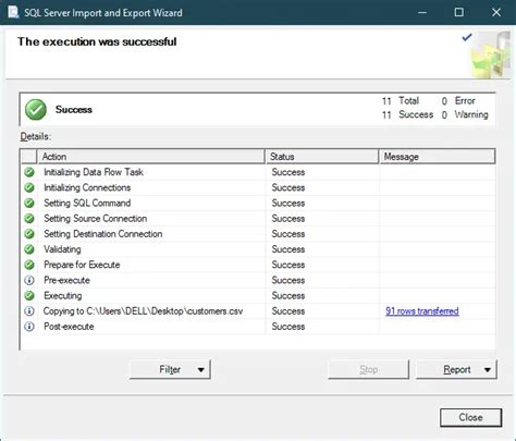 How To Export Data To Csv File