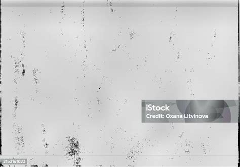 Grunge Photocopy Print With Overlay Mud Dust And Toner Print Defect