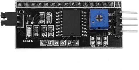 Kadimendium Lcd1602 Adapter Board Iic I2c Interface 5v Converter Module Lcd Display Iic I2c