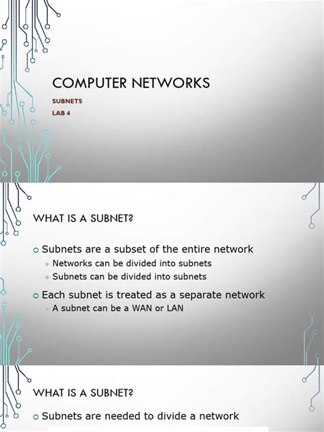 Lab4 Pdf Computer Network Ip Address