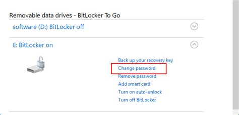 Change BitLocker PIN Or Password In Windows