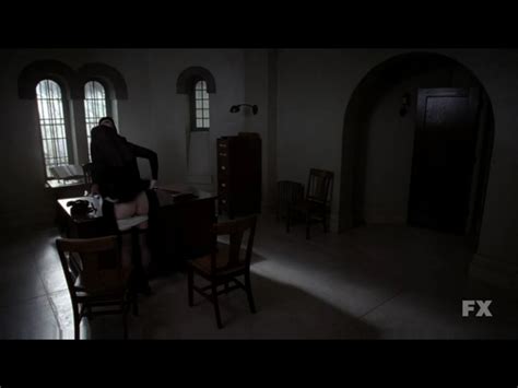Naked Lily Rabe In American Horror Story