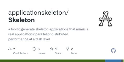 Github Applicationskeletonskeleton A Tool To Generate Skeleton
