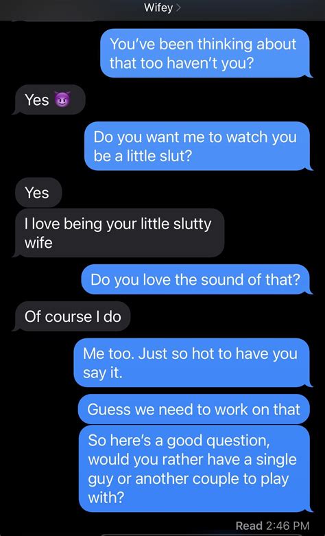 Super Sexy Convo Today Love My Wife Rstagvixennocuckold