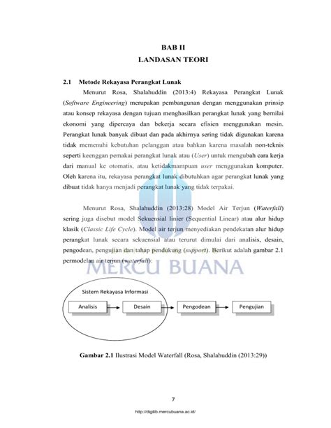 Bab Ii Landasan Teori