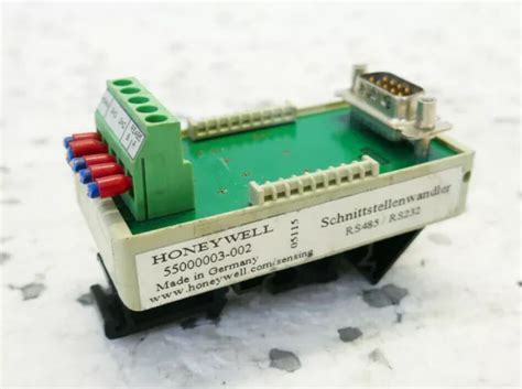 Honeywell 55000003 002 Rs485 Rs232 Interface Converter £17 28 Picclick Uk