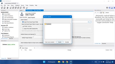 Duda Problema Al Importar Archivo Consultas SQL Avanzando En SQL Con MySQL Solucionado