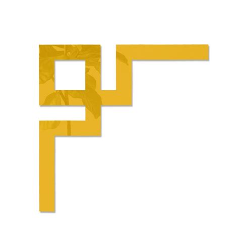 4 Pcs Door Wardrobe Background Wall Corner Decorat Vicedeal