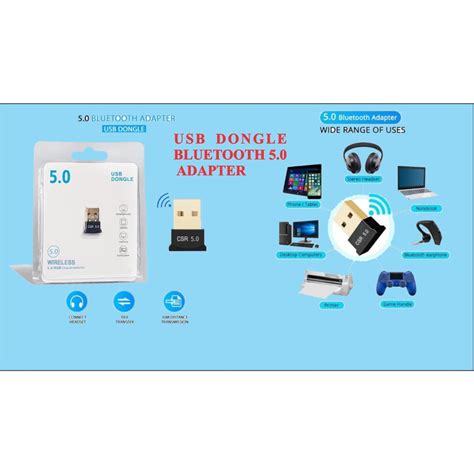 Jual Usb Dongle Bluetooth 5 0 Adapter Shopee Indonesia