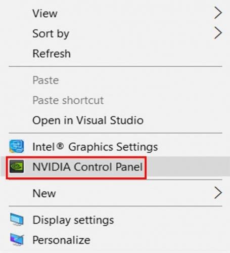 تغییر کارت گرافیک پیش فرض لپ تاپ Graphics Cards