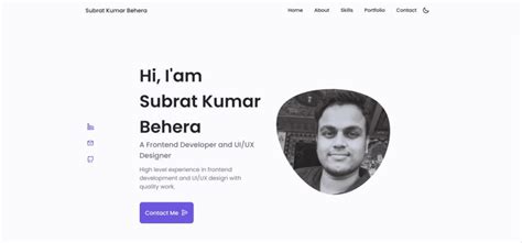 Launching My New Website With Html Css And Javascript Subrat Kumar Behera Posted On The