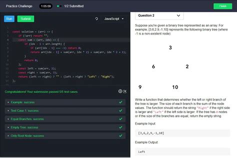 Comparing Left And Right Branch Of A Complete Binary Tree Algorithms