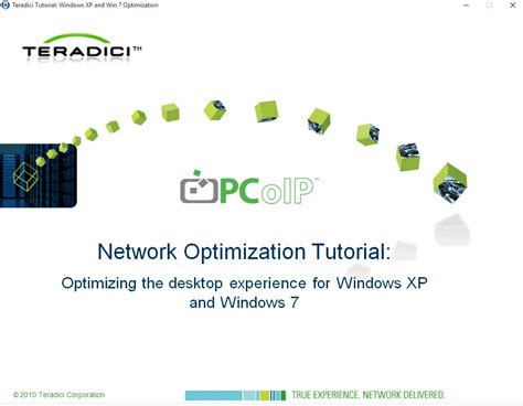 Windows Xp 7 Optimization Presentation