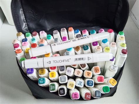Touch Five Markers 80 Pcs On Carousell