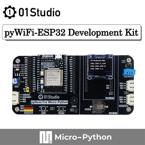 Купить Демонстрационная доска и аксессуары 01Studio pyWiFi ESP32
