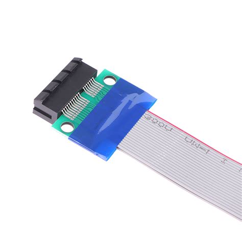 Pci Expres X1 Pci E Riser Card Extender Extension Ribbon Flexible Relocate Ribbon Pcie Extension