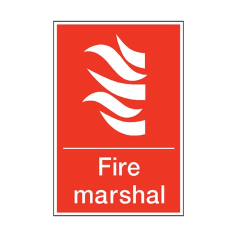 Fire Marshal Sticker Safety Uk Safety Signs Safety