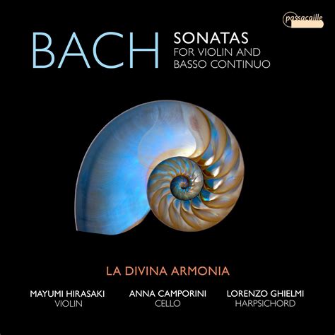Bach Sonatas For Violin And Basso Continuo Bwv 1021 1024 Album Von